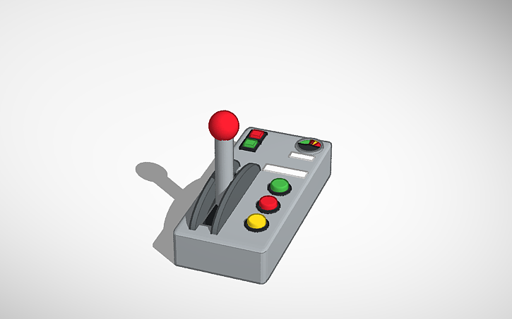 3D design Fireman Sam Control panel - Tinkercad