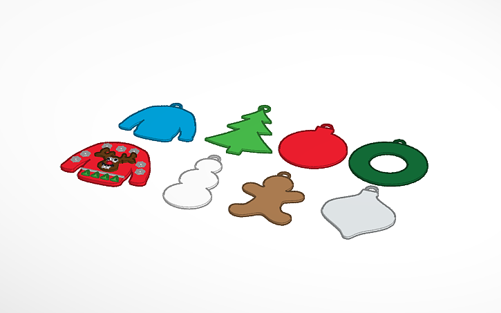 3D design Holiday Project - Tinkercad