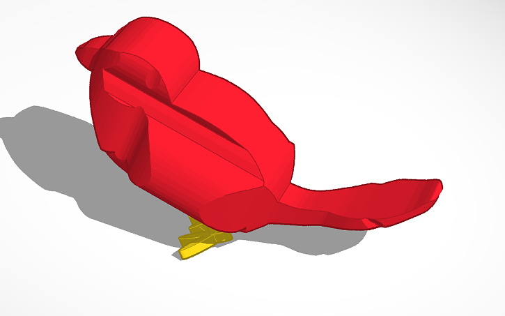 3D design bird - Tinkercad