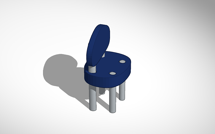 3D design Chair - Tinkercad