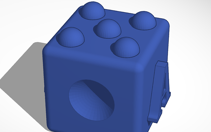 3D design FIDGET CUBE - Tinkercad