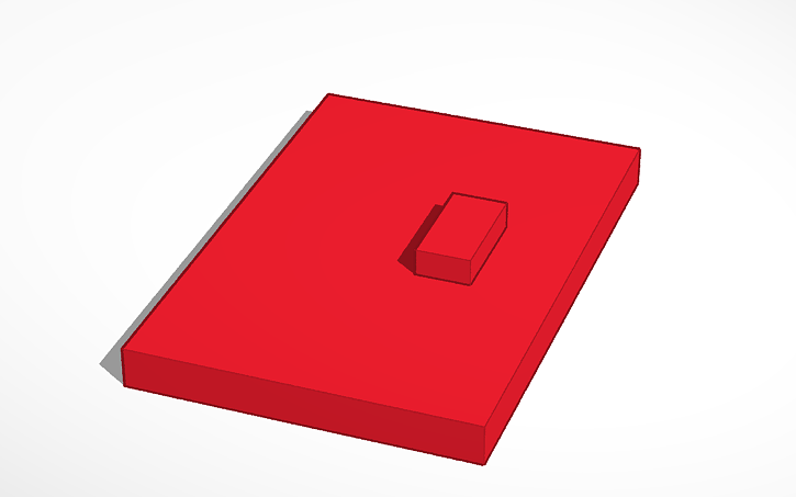 3D design Solar Panel with Box - Tinkercad