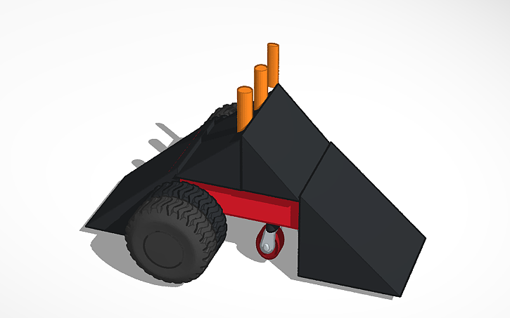 3D design sumo robot - Tinkercad
