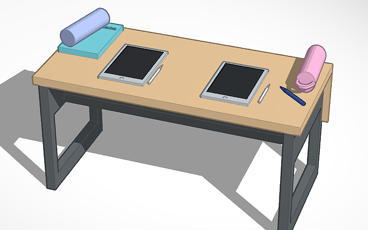 3D design table - Tinkercad