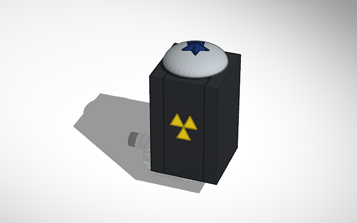 3D design Nuclear Warhead - Tinkercad