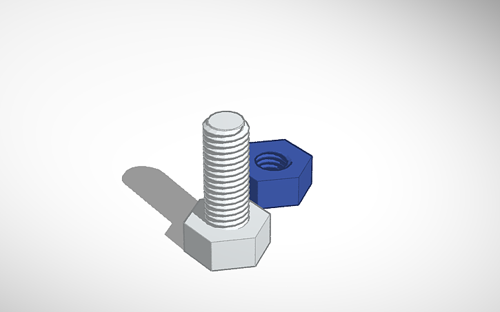 3D design Bulon - Tinkercad