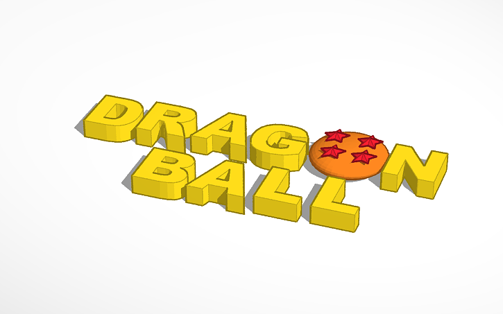 3D design dbz fans - Tinkercad