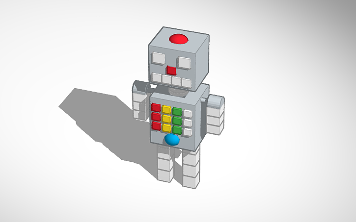 3D design Robot - Tinkercad