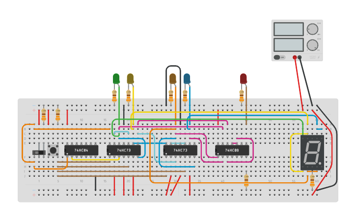 Circuit design PLTW 3.1.3 Circuit - Tinkercad