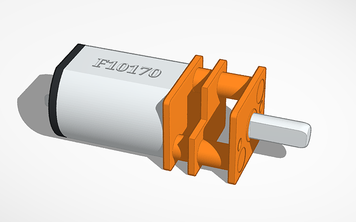 3D design N20 motor - Tinkercad