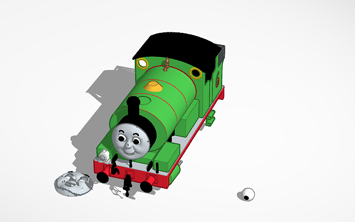 3D design Percy the Small Engine - Tinkercad