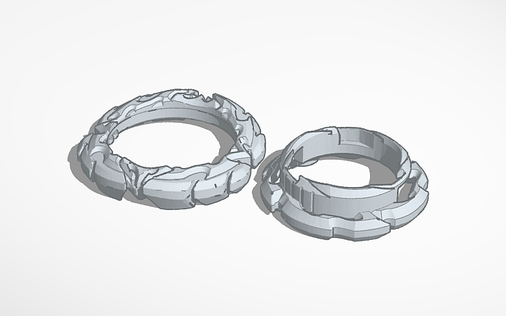 3D design Beyblade X PhoenixGrace (metal) - Tinkercad