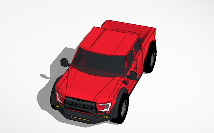 3D design Ford Raptor - Tinkercad