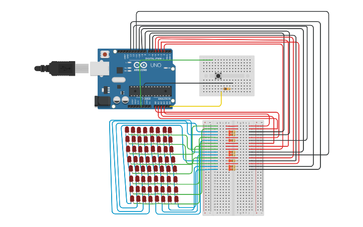 Circuit design islam - Tinkercad