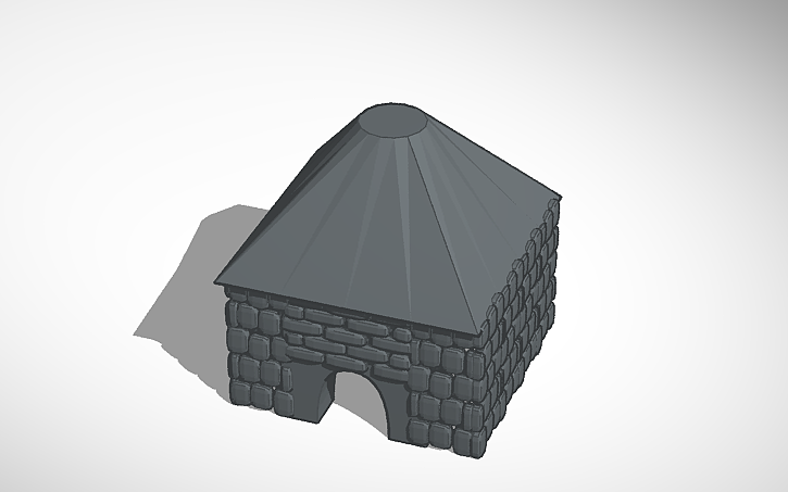 3D design Stone house? - Tinkercad