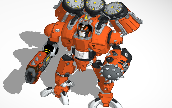 3D design transformer - Tinkercad