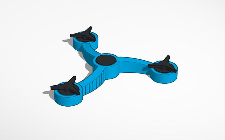 3D design Multi-spin Fidget Spinner (Fidget Toy Challenge) - Tinkercad