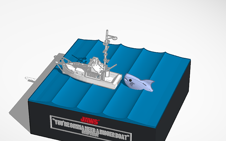 3D design JAWS - Tinkercad