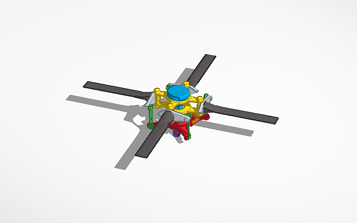 3D design Helicopter Rotors - SIM LAB - Tinkercad
