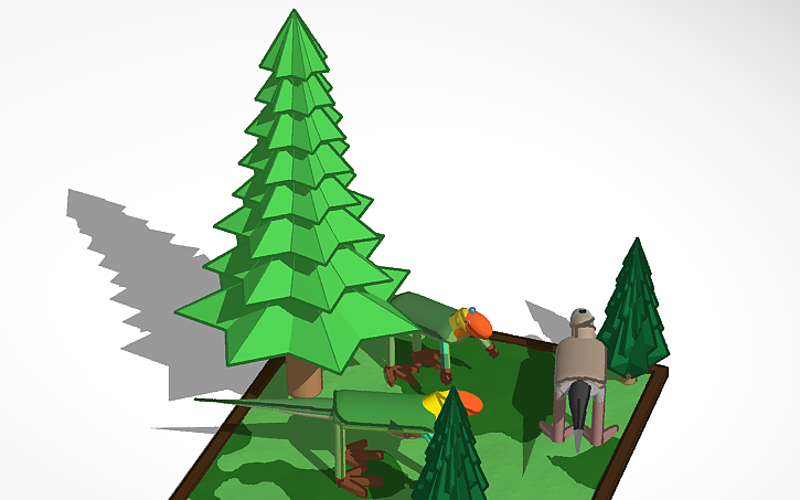 3D design Cryolophosaurus ellioti - Tinkercad