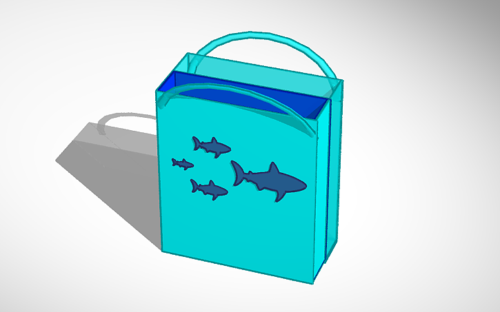 3D design tote bag - Tinkercad