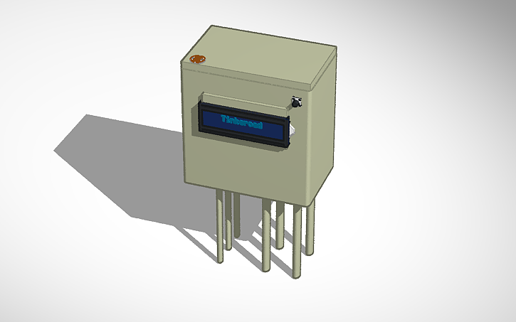 3D design Copy of Soil Condition Monitoring Sensor - Tinkercad