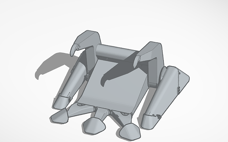 3D design Robot wars 2017 Deadlock model - Tinkercad