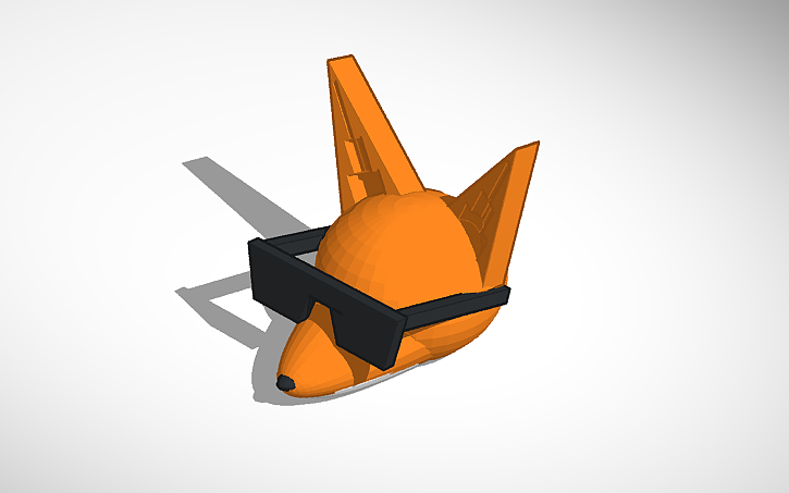 3D design Fox - Tinkercad
