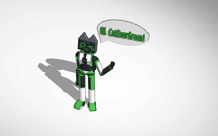 3D design Omega Kerfus as CatEverGreen - Tinkercad