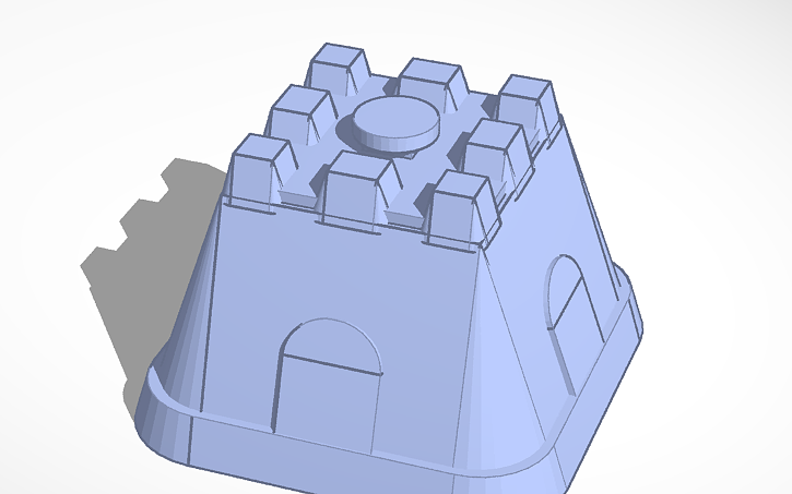 3D design Copy of Sand Castle - Tinkercad