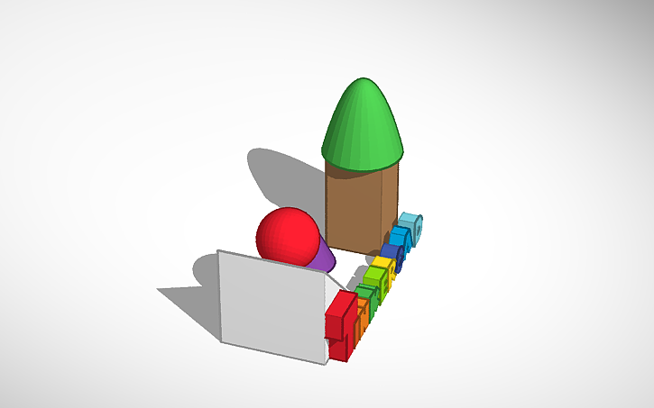 3D design Tinkercad Cartoon - Tinkercad