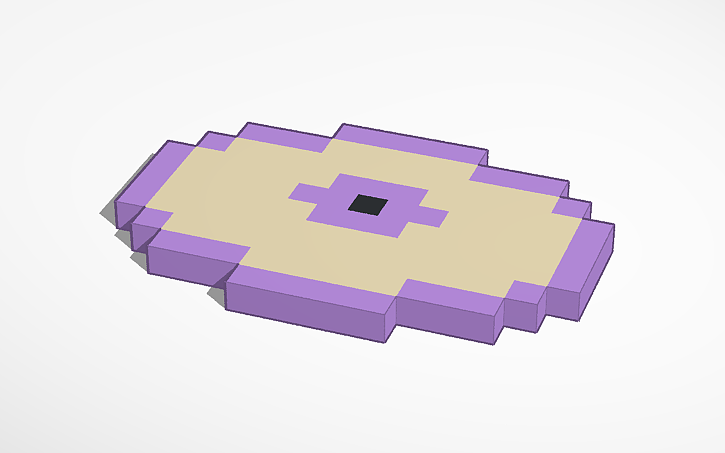 3D design End Music Disk - Tinkercad