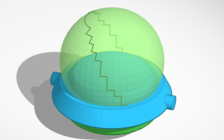 3D design UFO - Tinkercad