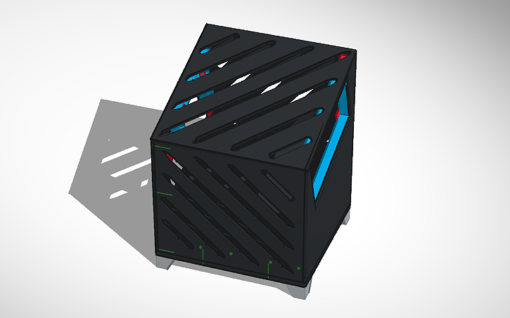 3D design PC Case 2 - Tinkercad