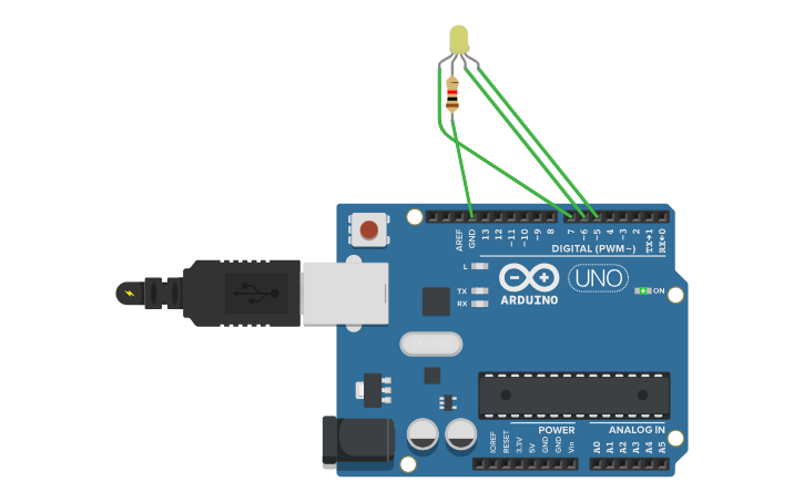 Circuit design PRACTICAL 3: RGB LIGHT COLOR MIXING WITH RESISTOR ...