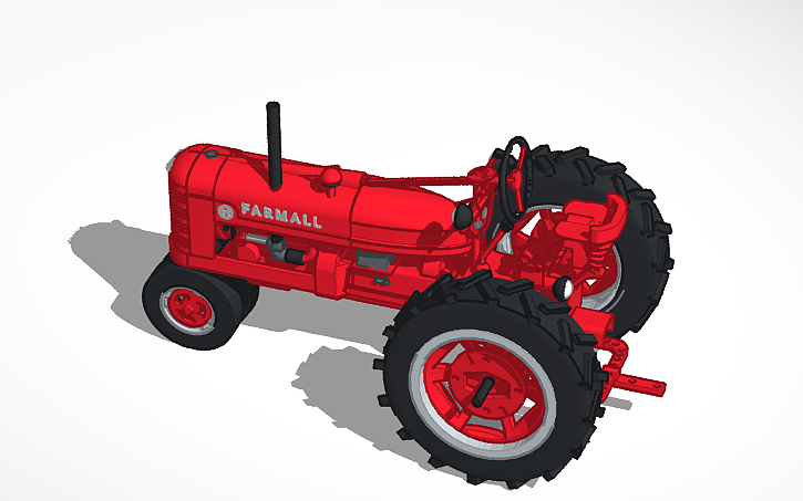 3D design 1946 Farmall H (WIP) - Tinkercad