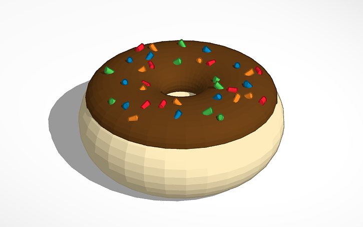 3D design food - Tinkercad