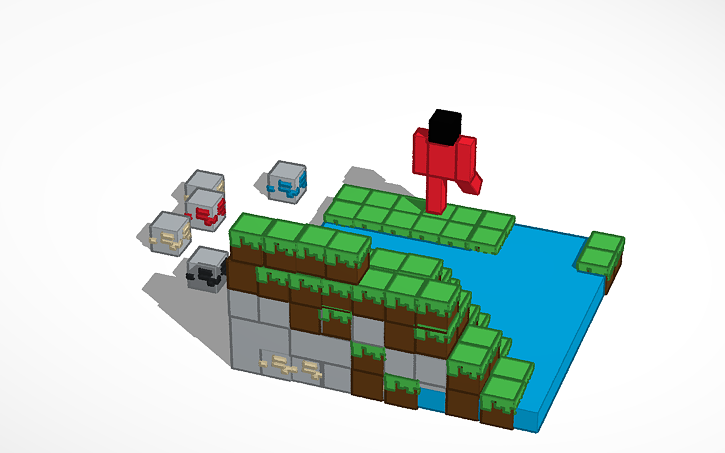 3D design Minecraft - Tinkercad