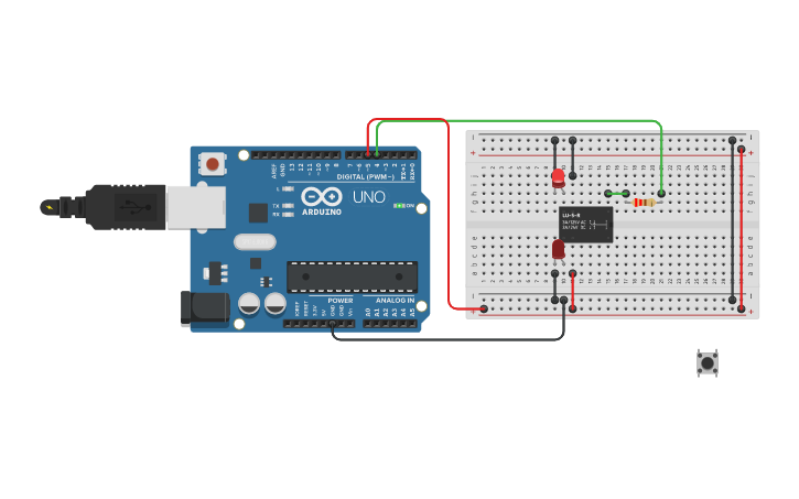 Circuit design Relay in Arduino - Tinkercad