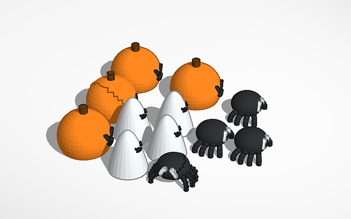 3D design Halloween - Tinkercad