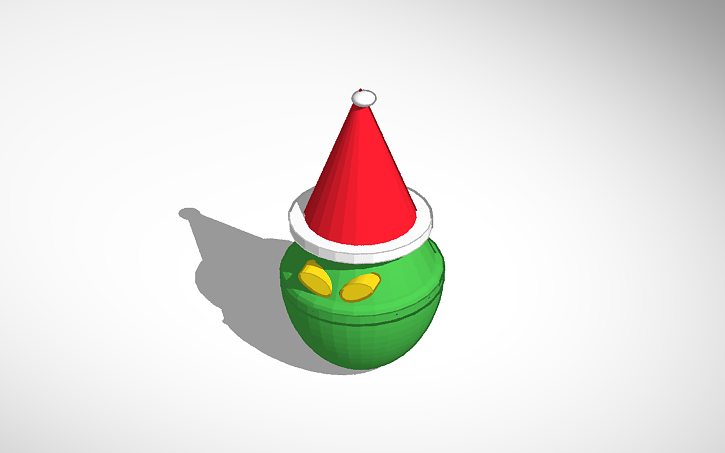 3D design Owens Grinch - Tinkercad