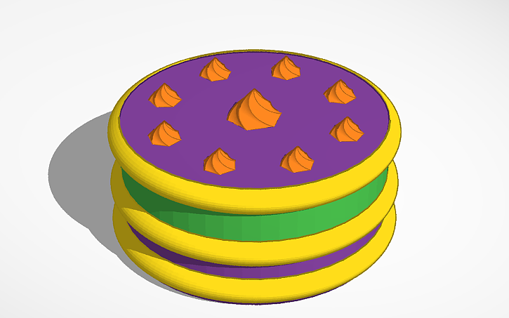 3D design TED day 20: Yoylecake (BFDI) - Tinkercad