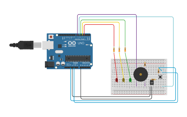 Circuit design Arduino Circuit - Tinkercad
