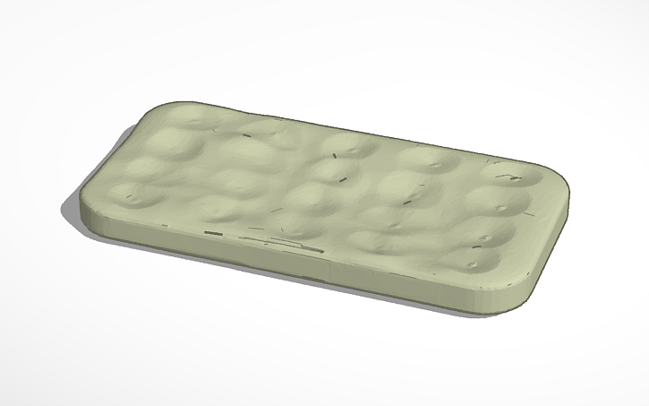 3D design Lumpy Mattress - Tinkercad