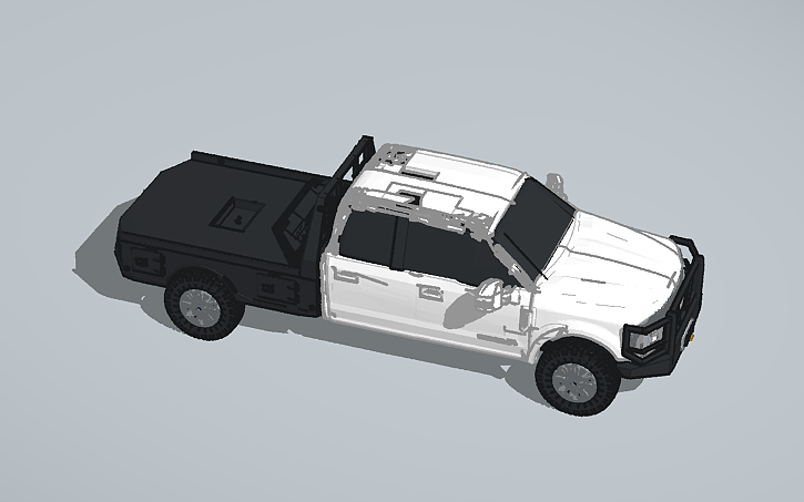 3D design The new f350 6.7L powerstroke - Tinkercad