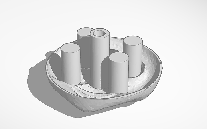 3D design Trackmaster Thomas Face - Tinkercad