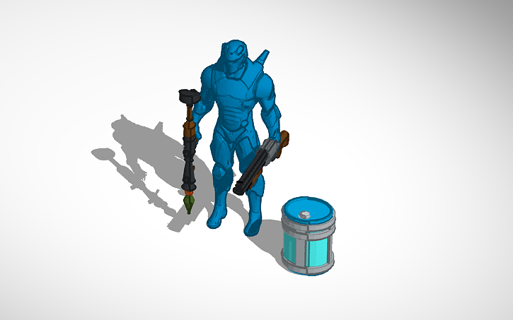 3D design fortnite - Tinkercad