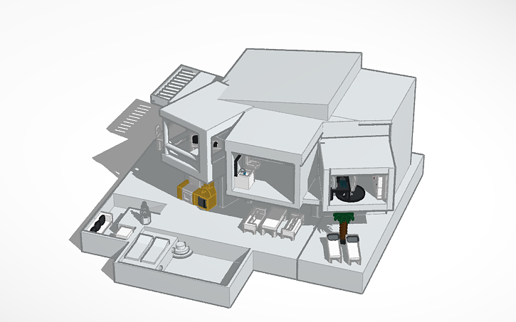 3D design Copy of Hus :-) - Tinkercad