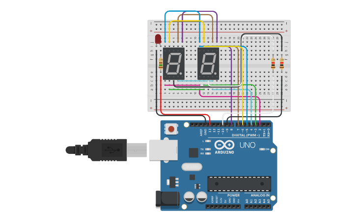Circuit Design Arduino Project Tinkercad