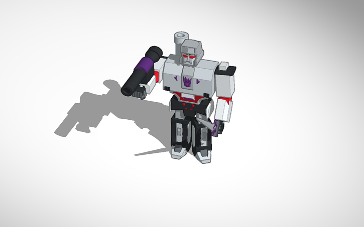 3D design G1 Megatron - Tinkercad